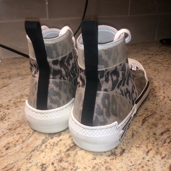 Dior | Shoes | Dior B23 High Top Leopard Luxury Sneaker | Poshmark